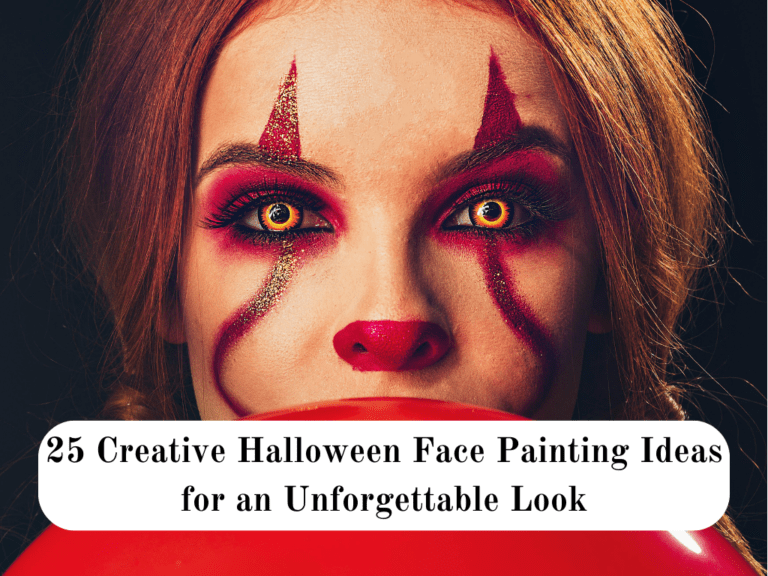 25 Creative Halloween Face Painting Ideas for an Unforgettable Look