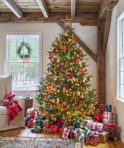 Top 15 Rustic Farmhouse Christmas Tree Ideas to Warm Up Your Holiday Home