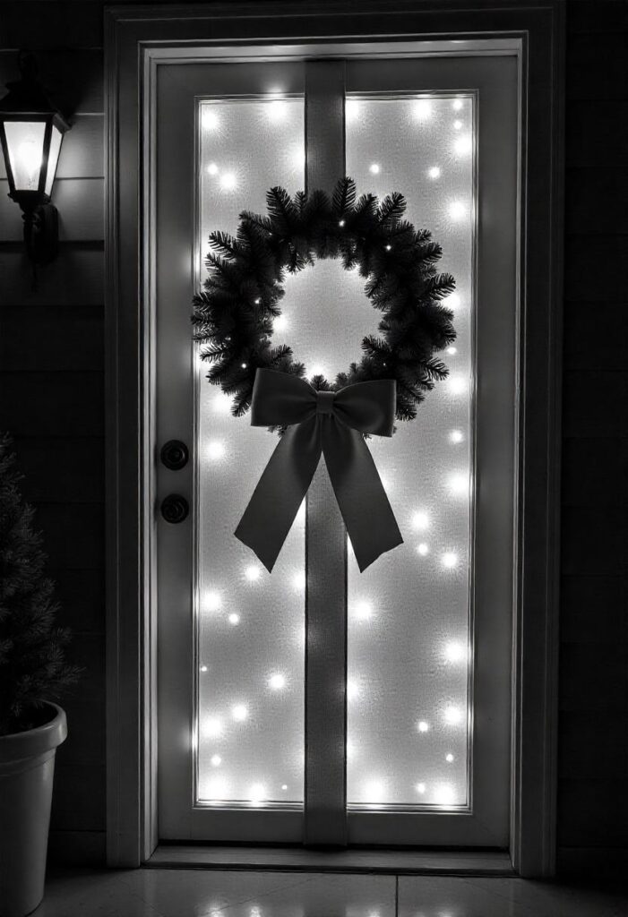 35 Gorgeous Christmas Front Door Decor Ideas to Welcome the Holiday Magic!
