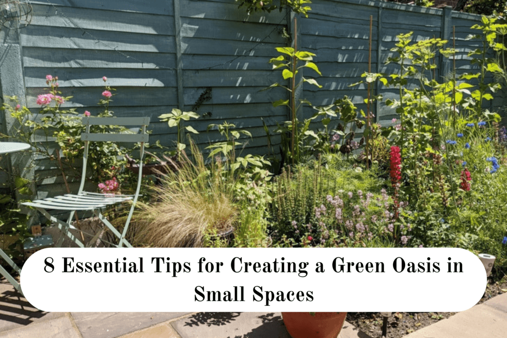 8 Essential Tips for Creating a Green Oasis in Small Spaces